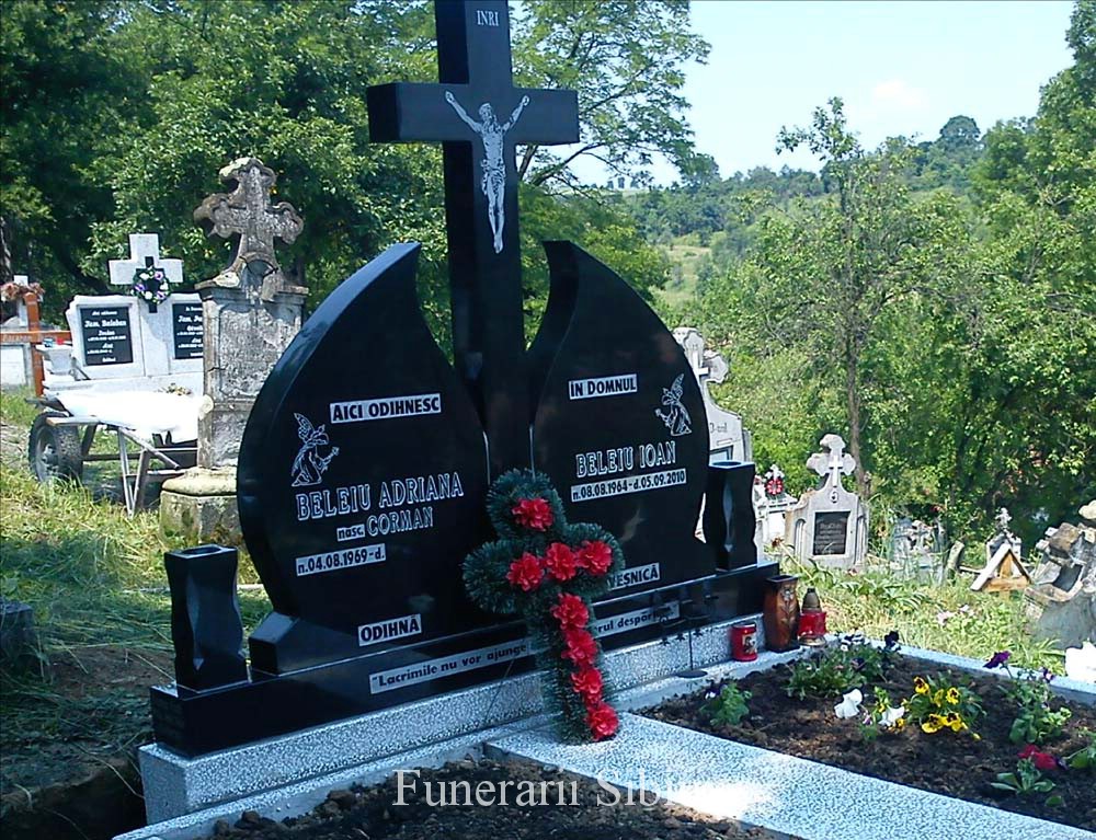 Monumente funerare: cruci, capace, borduri, mozaic, cavouri. Executam o ...